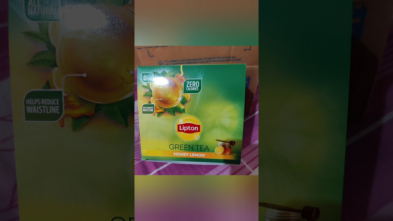 Lipton Green Tea unboxing#youtube