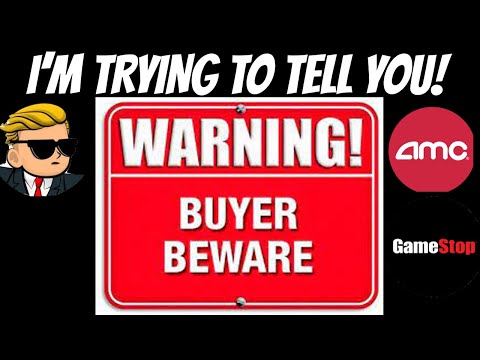 Investors of AMC, GME, Beware | WSB Are Not Your Friends!