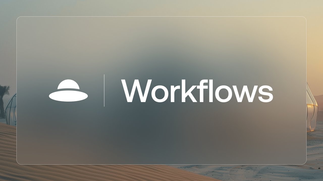 Workflow overview