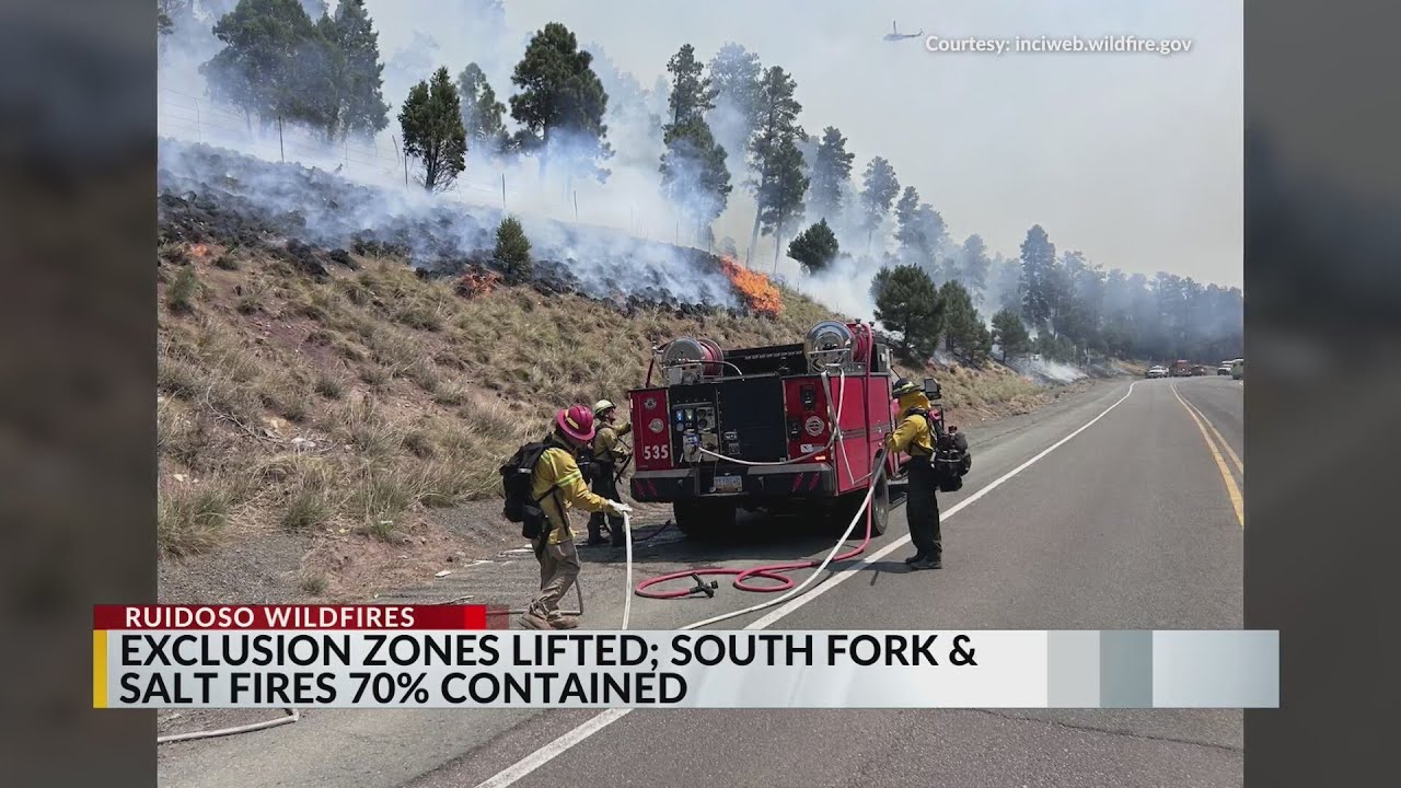 South Fork Fire burns 17,569 acres near Ruidoso, evacuations lifted