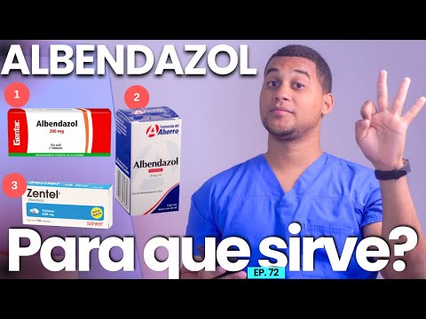 ALBENDAZOL PARA QUE SIRVE | 3 COSAS | Fácil y Rápido