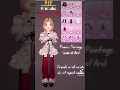 Dti Famous Paintings | VIP | Theme (4/358) #dresstoimpress #dti #roblox