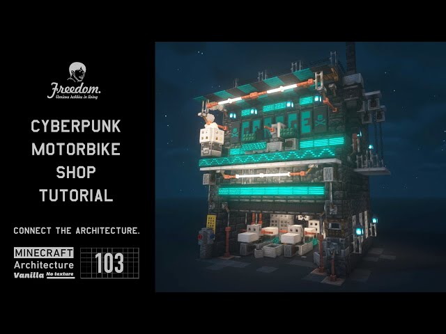 5 best Minecraft Cyberpunk designs