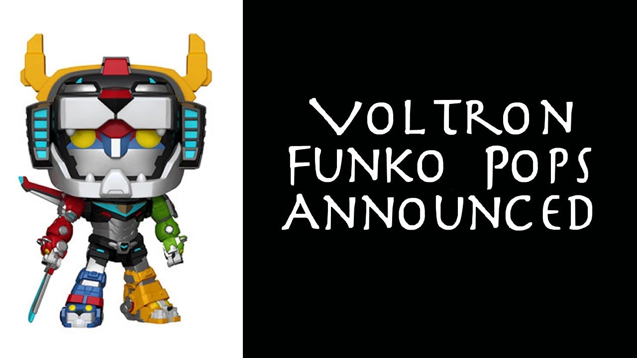 Voltron Legendary Defender Funko Pops announced