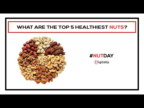 What are the top 5 healthiest nuts?
