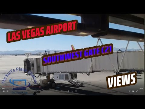 Las Vegas Airport Southwest Gate C21 Views