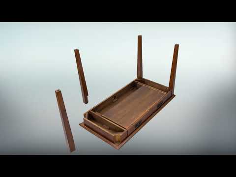 Leick Home Computer/Writing Desk - How to Assemble