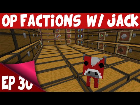 Minecraft OP Factions Server EP30 w/ Jack - BEST FACTION BASE EVER (1.8)