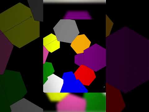 Hexagon Pattern | How to Make Hexagon Pattern Using Python Turtle Module #coding #python #turtle