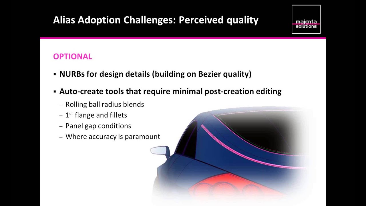 Webinar: Autodesk Alias Class-A Surfacing: Accelerating Design Development