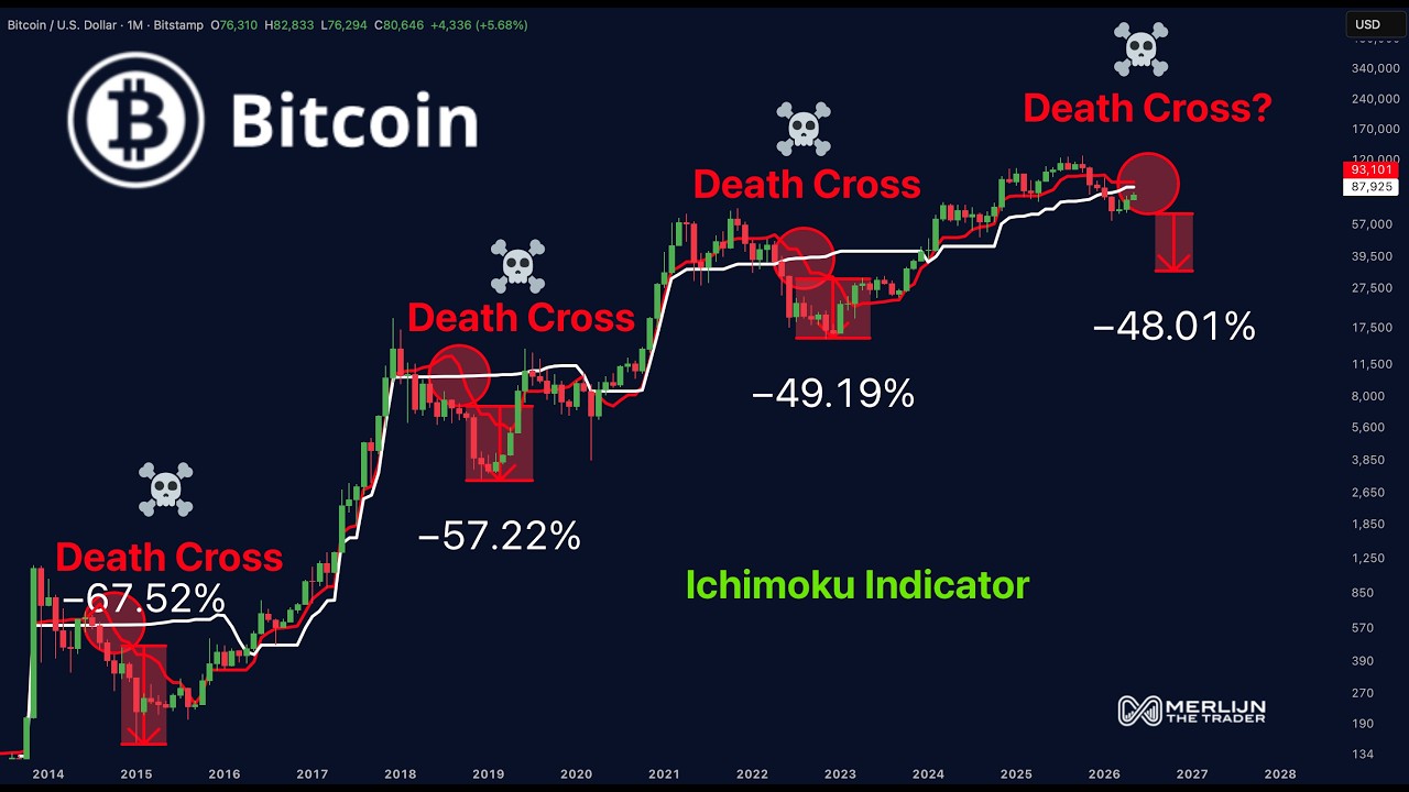 Bitcoin Death Cross Just Appeared… History Says This Happens Next