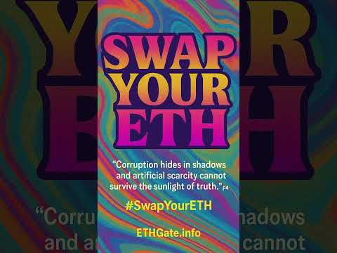 Swap Your #ETH - Learn why at ETHGate.info