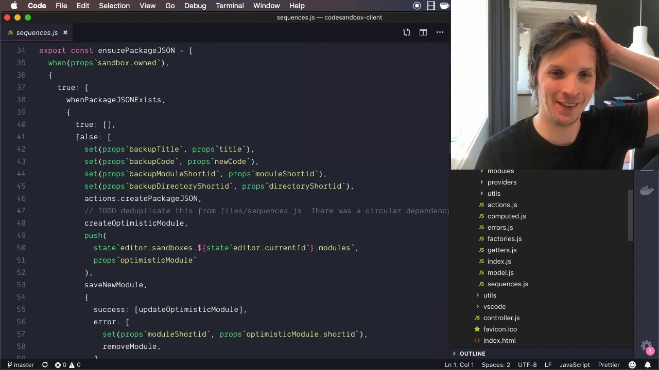 Codesandbox client refactor plan