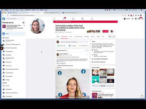 Hoe koppel je je Facebookgroep aan je Facebookpagina?