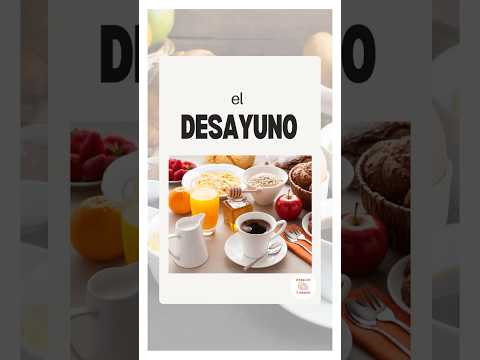 ๐ช๐ธ Learn Spanish Words: El Desayuno + Related Vocabulary | Spanish for Beginners
