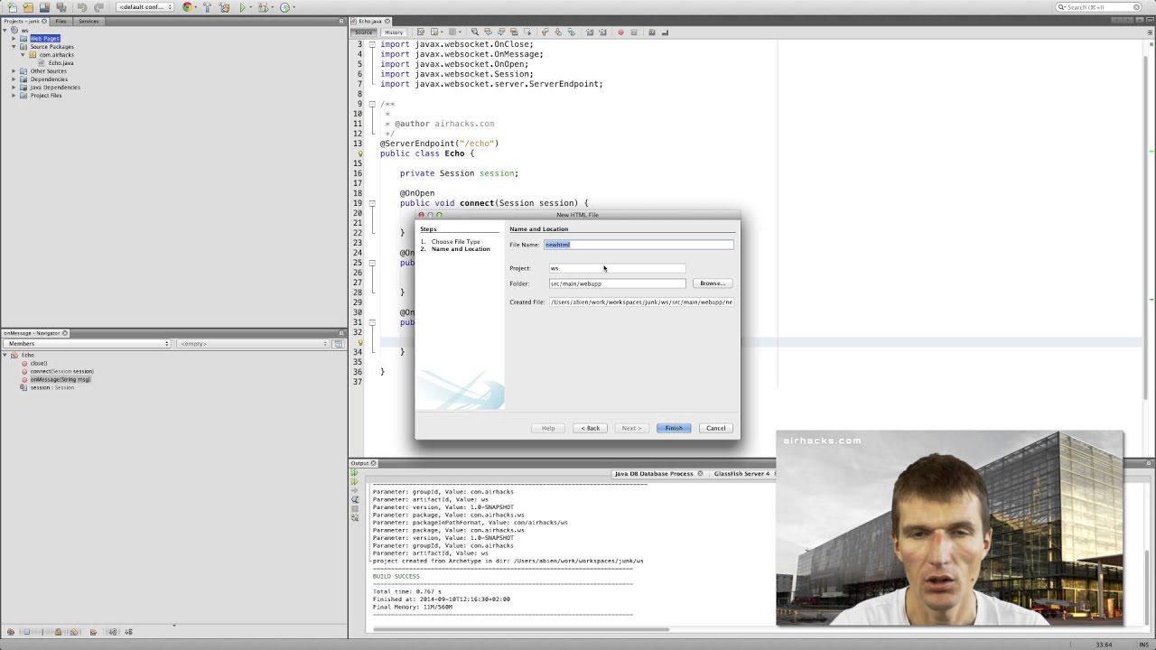 WebSockets and JavaEE