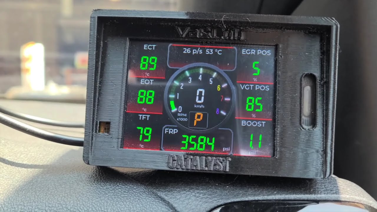 DIY ESP32 OBD2 Gauge Catalyst