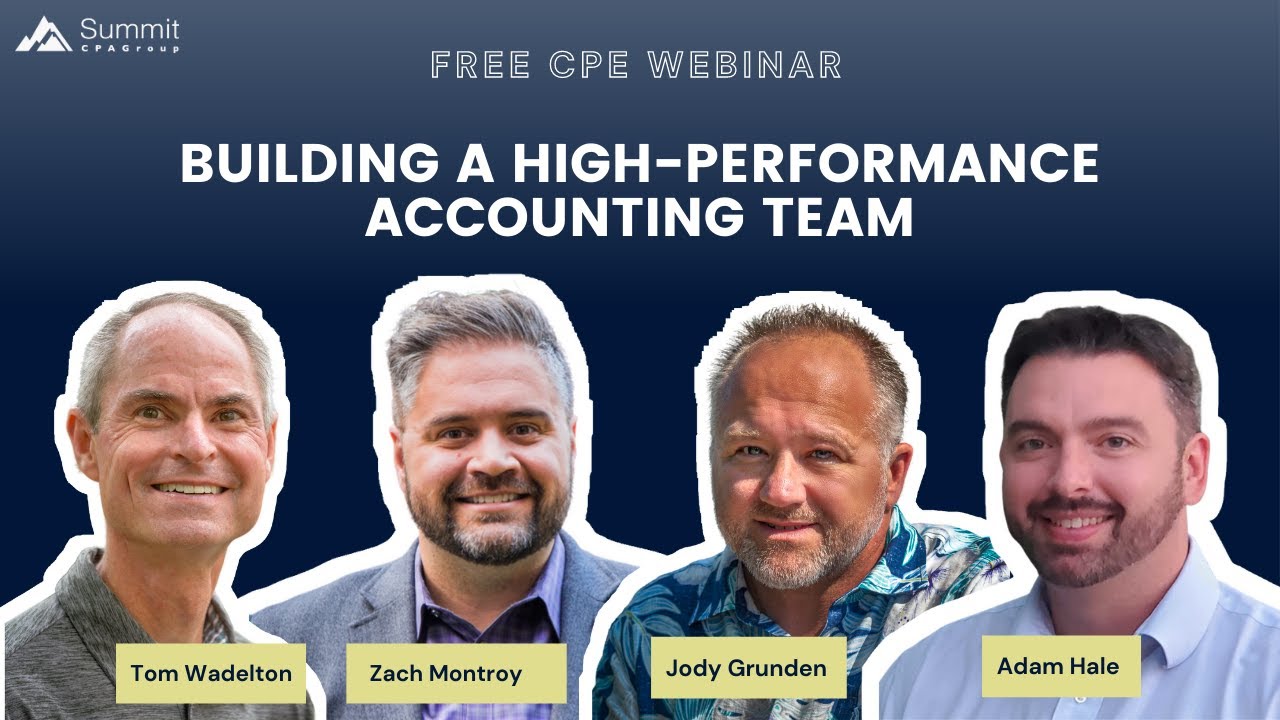 Building a High-Performance Accounting Team