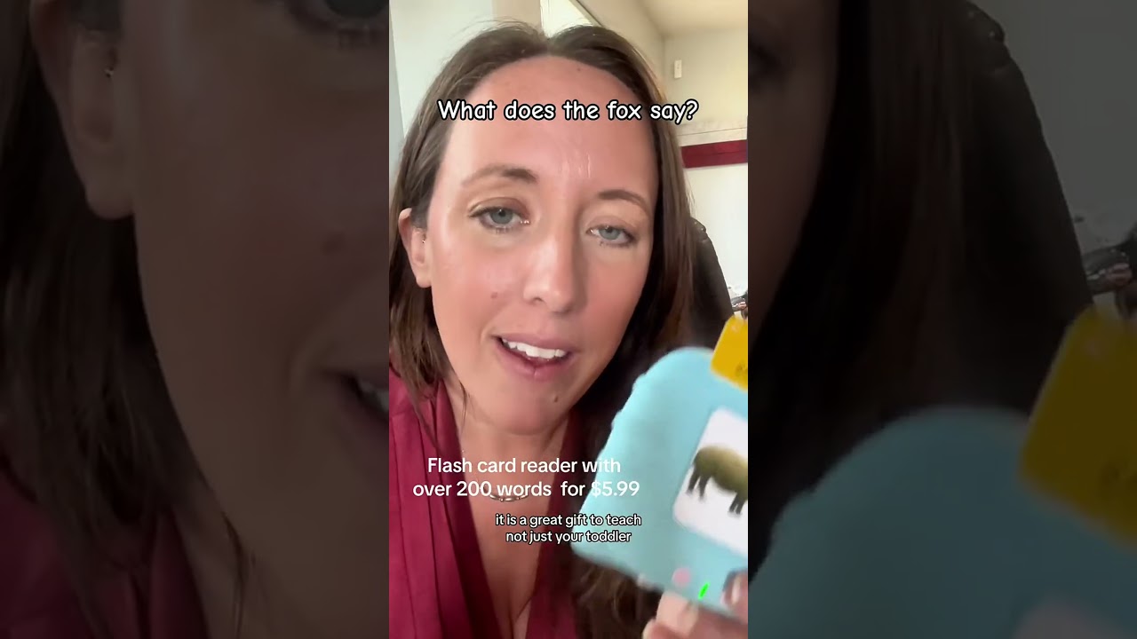 Learn with 200+ flash cards! #flashcardreader #dealhunters #learningtoys #toddler