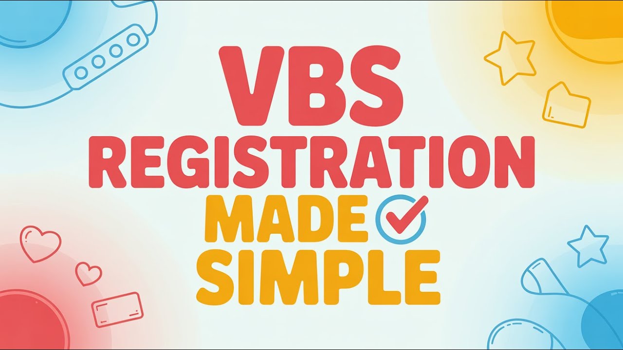 VBS Registration Pro: Kids + Volunteers (How It Works + Setup Overview) | Solving VBS Registration