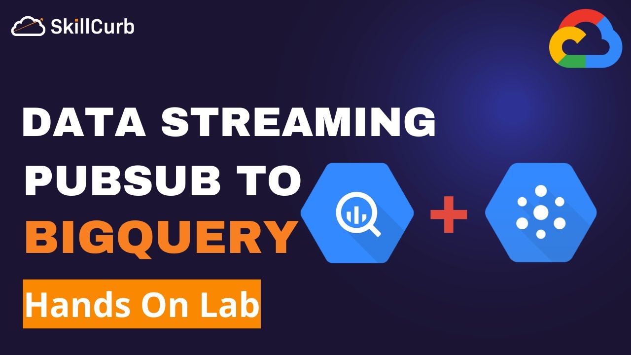 Create PubSub Topics and Load Messages into BigQuery  | Google Cloud Platform