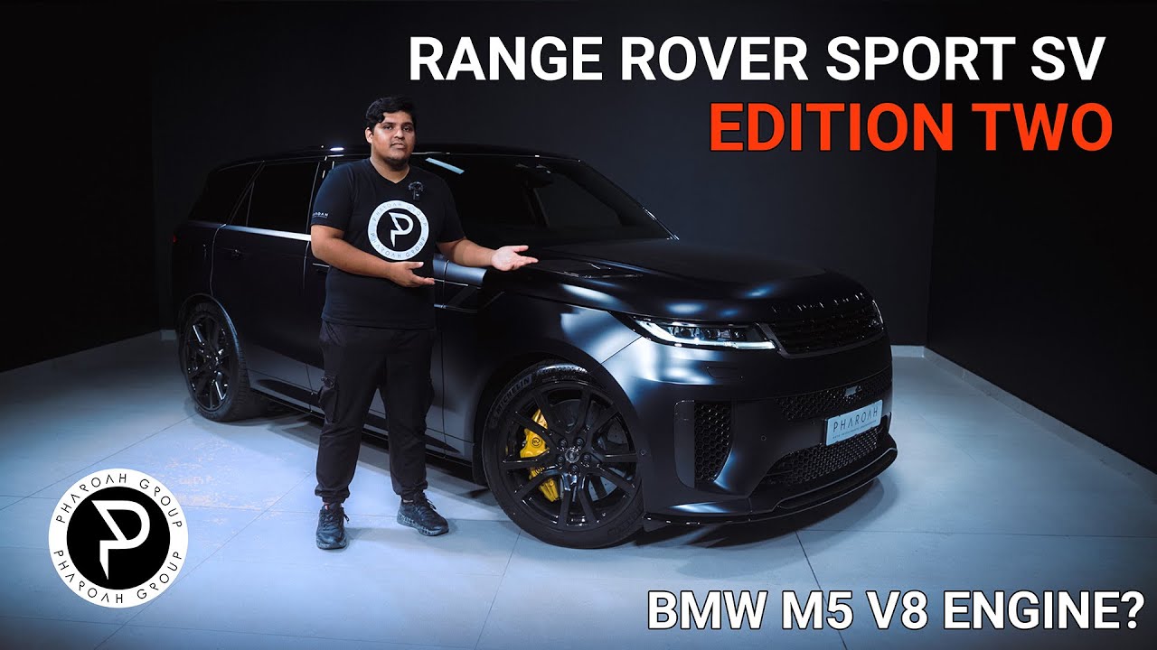 Matte Black Majesty | 2025 Range Rover Sport SV 2nd Edition by Pharoah Auto Investments