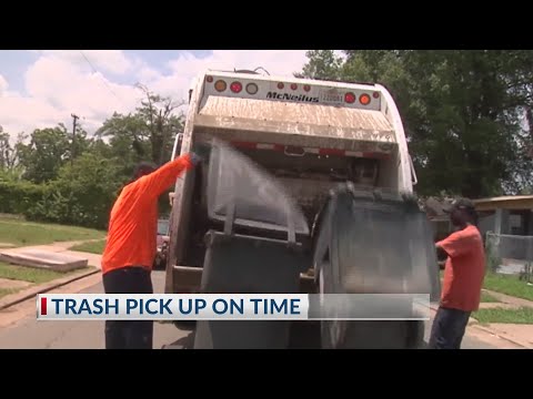 Shreveport sanitation workers stay on schedule during holidays