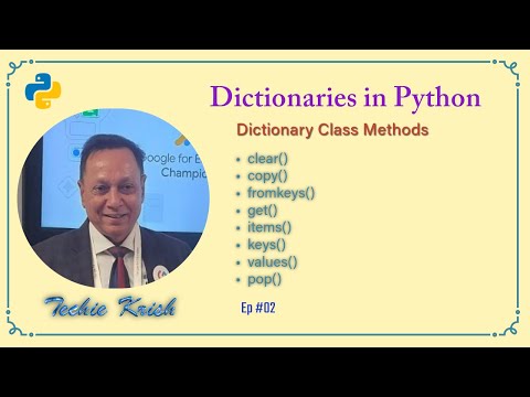 Dictionaries in Python | clear() | copy() | items () | get() | pop() methods | CBSE | Python