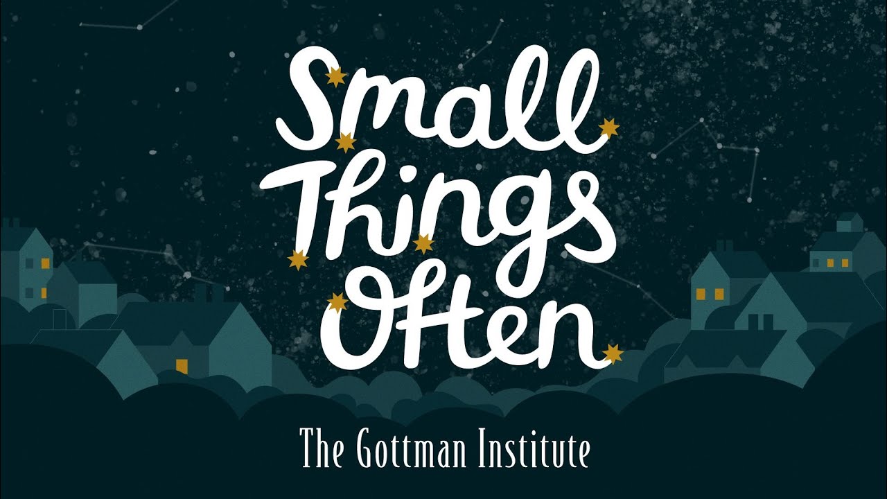 What Can You Do in 5 Minutes: The Gottman Method Relationship Advice