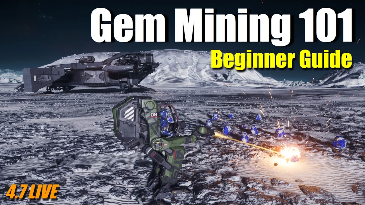 Star Citizen Gem Mining Guide — Hand, Geo, and ROC Methods (Beginner Tutorial)