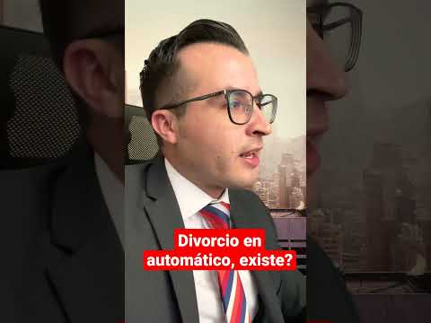 Divorcio en automático, existe?