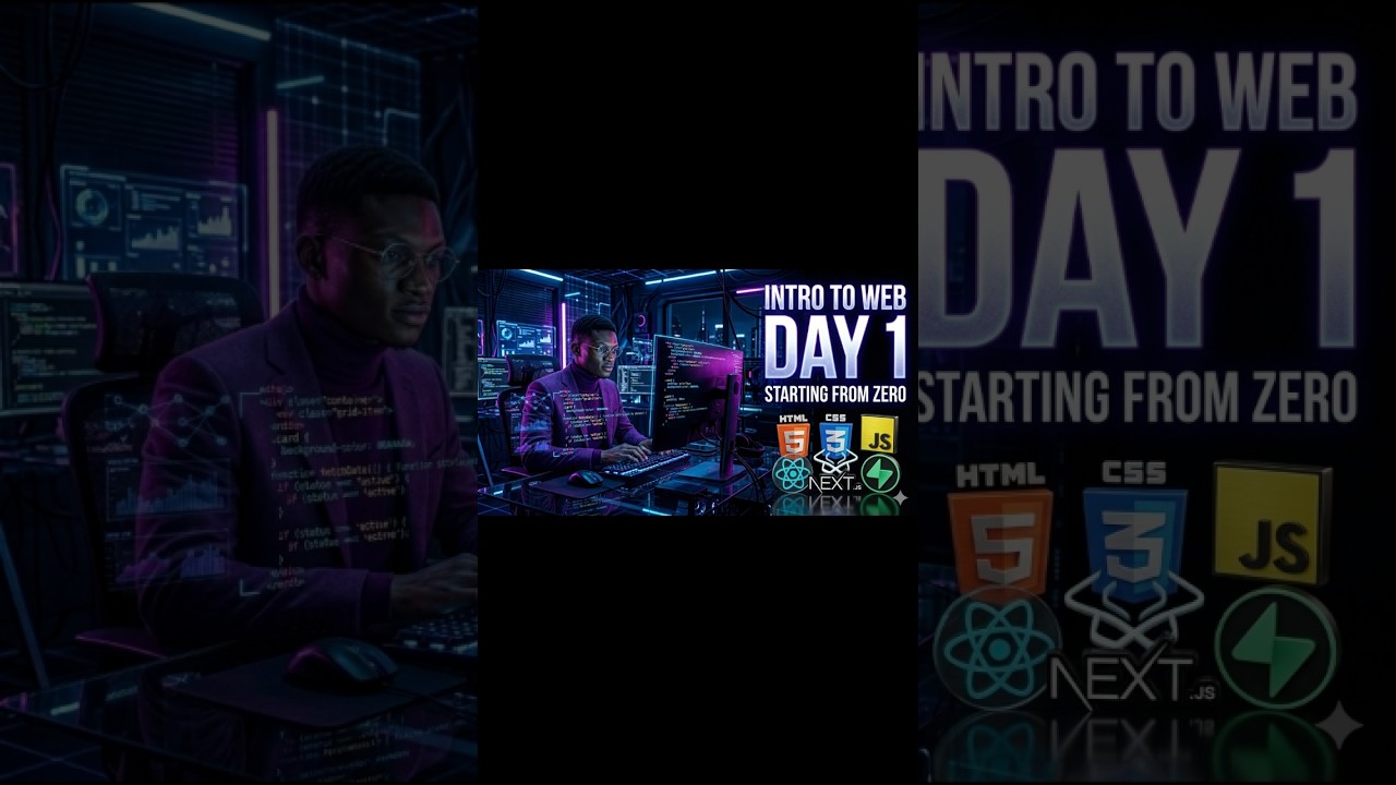 Day 1 of my 100 Days of Code 💻🔥#100DaysOfCode #WebDevelopment #LearnToCode #Coding #freecodecamp