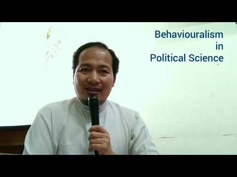 Lecture in Political Science: achievements of behaviouralism