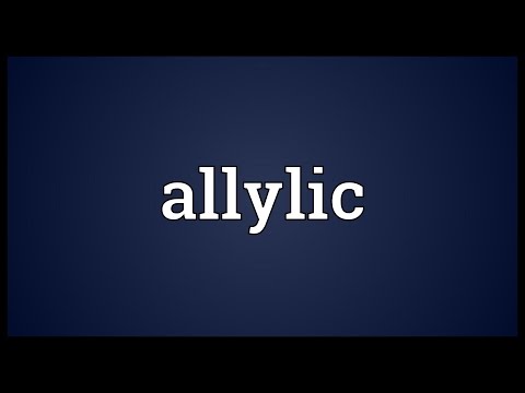 Allylic Meaning