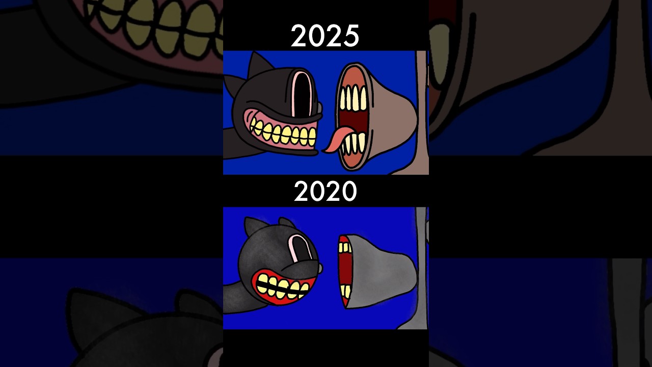 Siren Head vs Cartoon Cat Again #cartooncat #sirenhead #animation #greenlightcreations #remastered