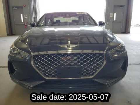 VIN: KMTG74LE6KU013986 - 2019 Genesis G70- Elite