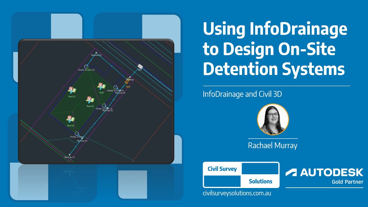 Webinar: Using InfoDrainage to Design On-Site Detention Systems