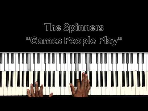 The Spinners "Games People Play" Piano Tutorial