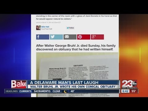 Delaware grandpa's obituary goes viral