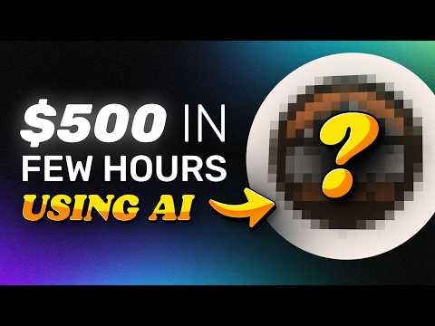 How I Make $500 in a Day Designing Logos with AI