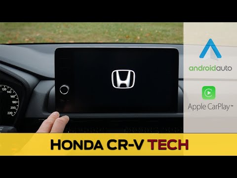 Media Screen in the Honda CR-V | Apple CarPlay, Android Auto, Nav and more!