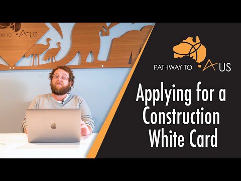 Applying for a Construction White Card - International Student