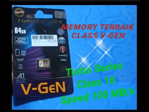 Review Memory V-Gen Turbo Series 64 gb Class 10 Speed 100 MB/s