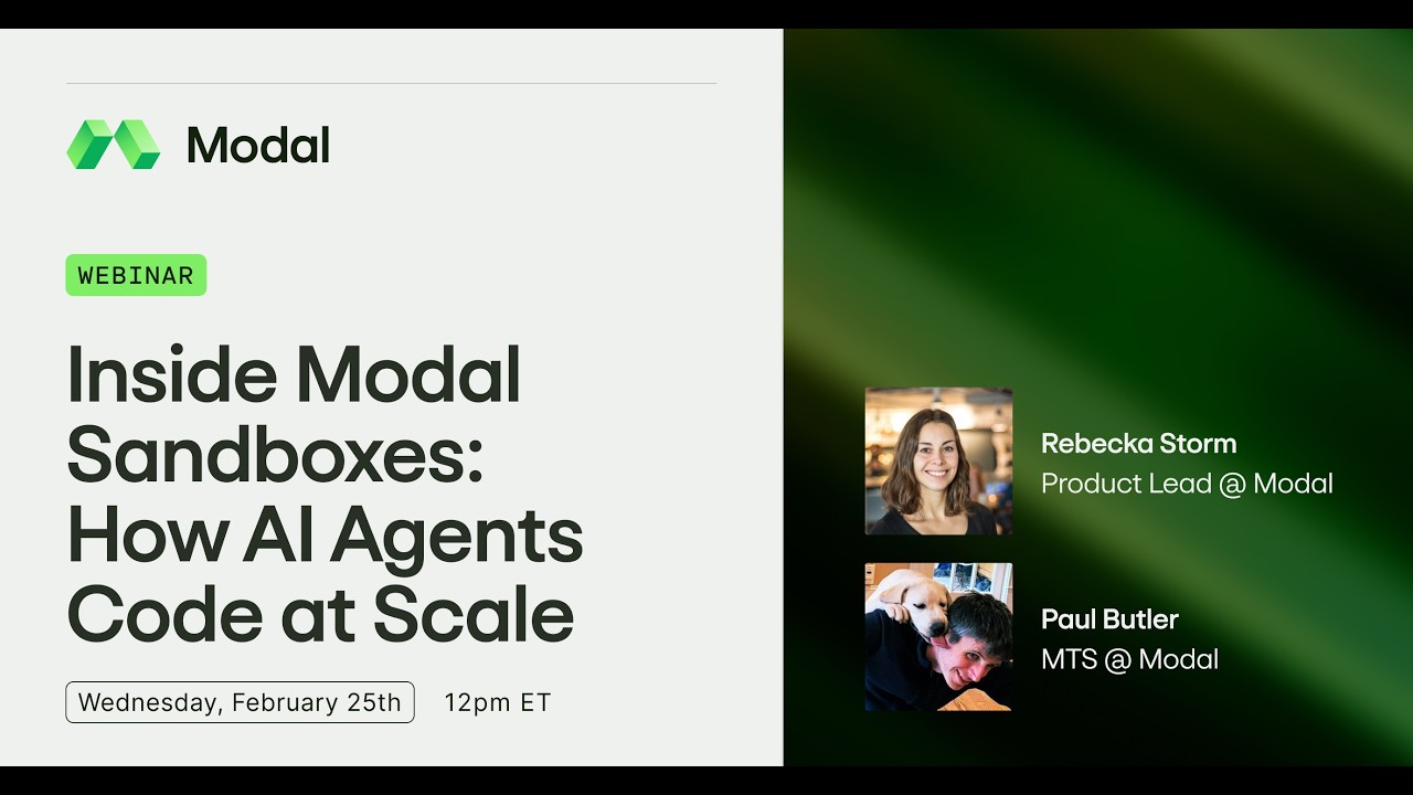 Inside Modal Sandboxes: How Agents Code at Scale