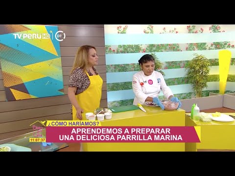 ¿Cómo haríamos? Aprendemos preparar una deliciosa parrilla marina | TVPerú