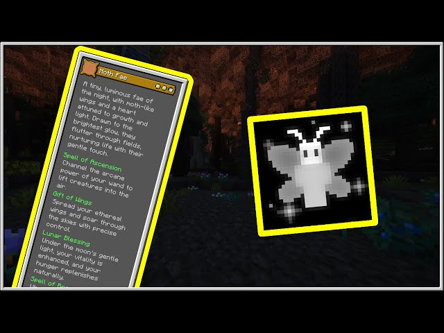 Origins: Moth Fae Minecraft Data Pack
