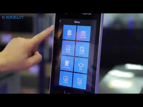 Face Recognition Attendance System EU Green Pass QR Scanner contactless Thermometer Biometric Karsun