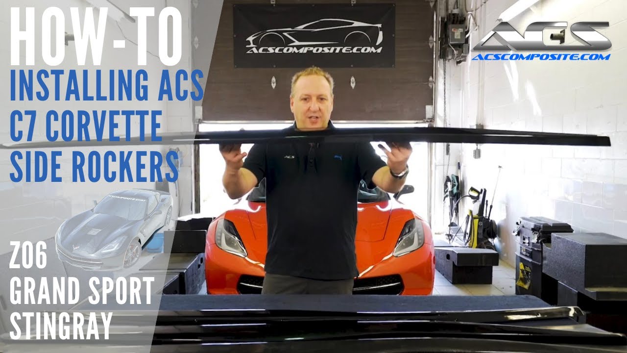 This Is How You Properly Install ACS Composite Side Rockers on the C7 ...