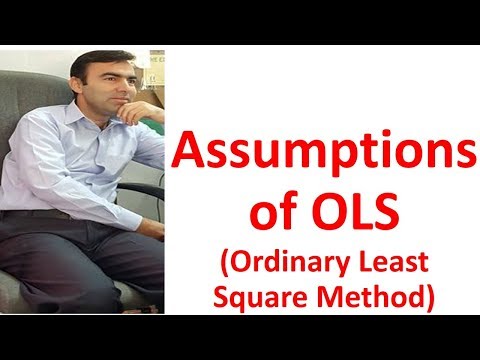 10 Assumptions of OLS | Least Square method assumptions | ordinary least square assumptions
