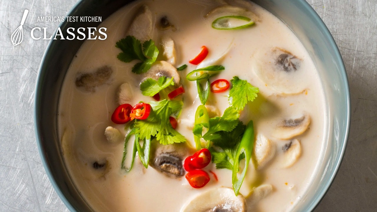 4 Elements Every Soup Needs (Thai Chicken Soup) | America's Test Kitchen
